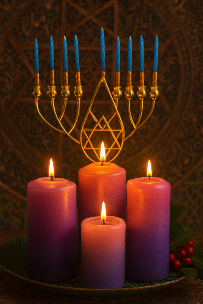 Hanukkah and Advent: Two Flames, One Mystery | Ana Otero | The Desert ...